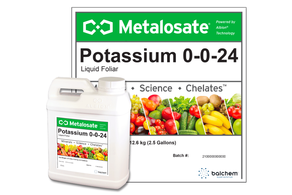 Metalosate® Potassium Liquid: Enhancing Plant Growth and Yield - Balchem