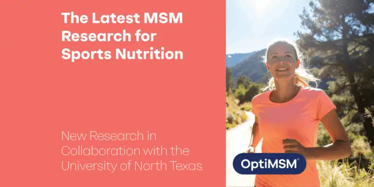 MSM Supports Post-Exercise Recovery at Dosage as Low as 1000 mg/day ...